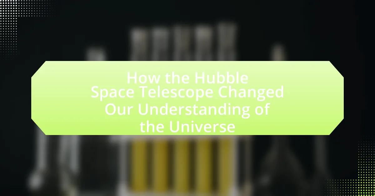 How the Hubble Space Telescope Changed Our Understanding of the ...