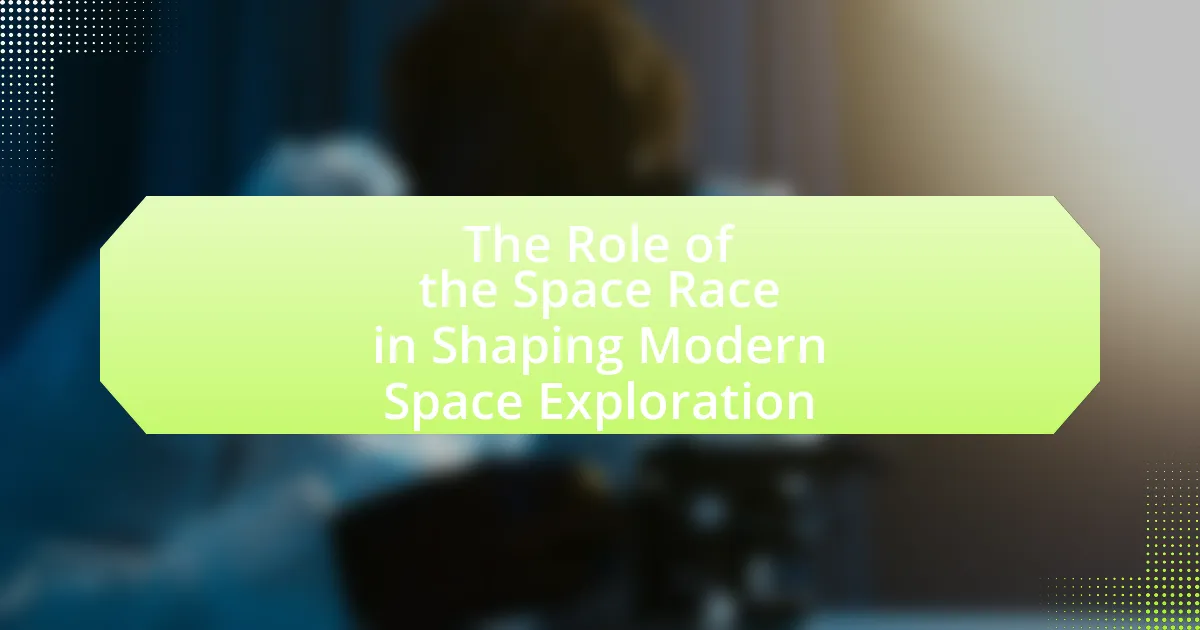 The Role of the Space Race in Shaping Modern Space Exploration ...